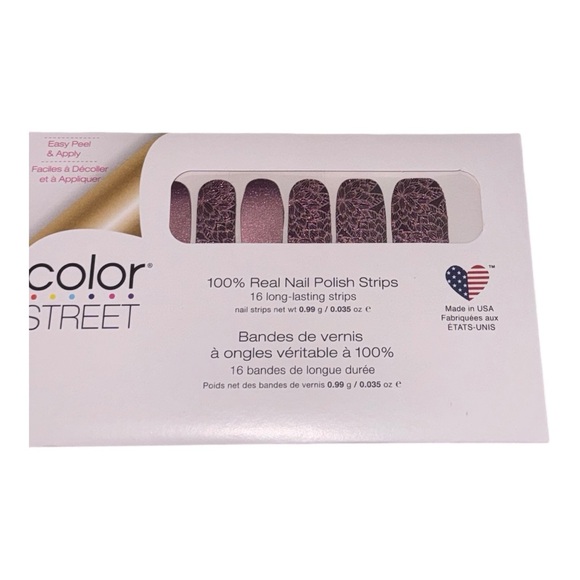 Color Street | Makeup | Color Street Rule Of Plum Purple Ombr Floral ...